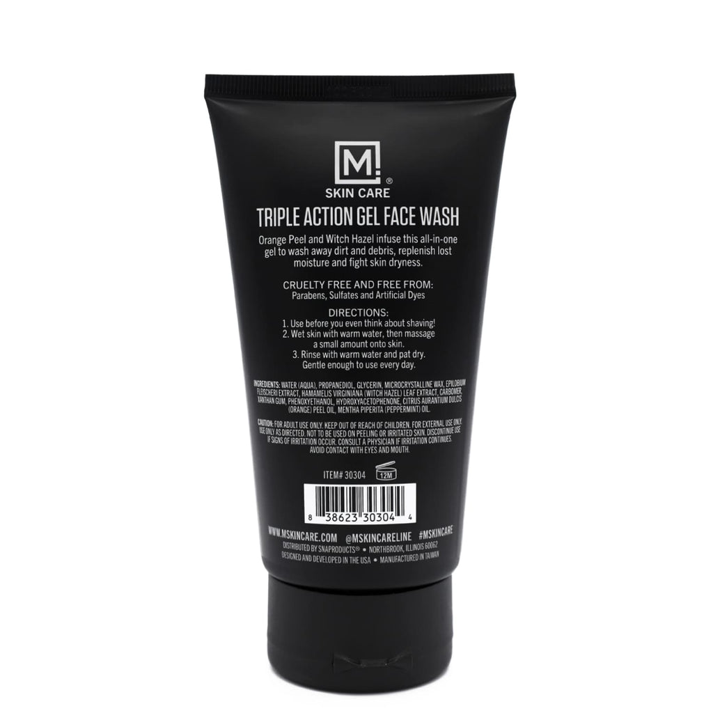 Triple Action Gel Face Wash | Men's Best Face Wash | Mskincare – M ...